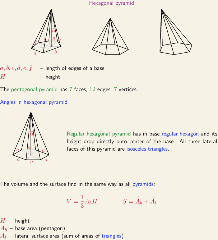 Volume Of A Hexagonal Pyramid shareinfo